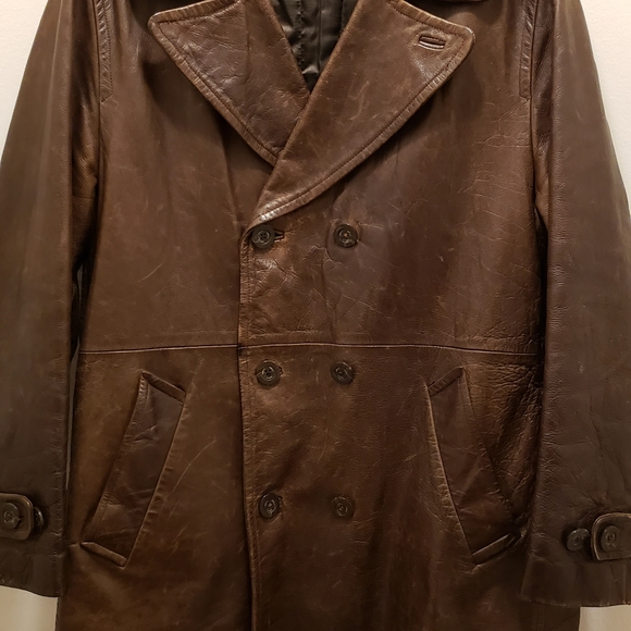 Mexx | Jackets & Coats | Real Leather Vintage Jacket Mexx | Poshmark